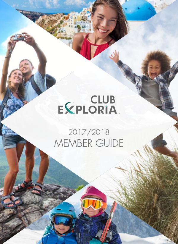 Club Exploria Member Guide 2017/2018 | Joomag Newsstand